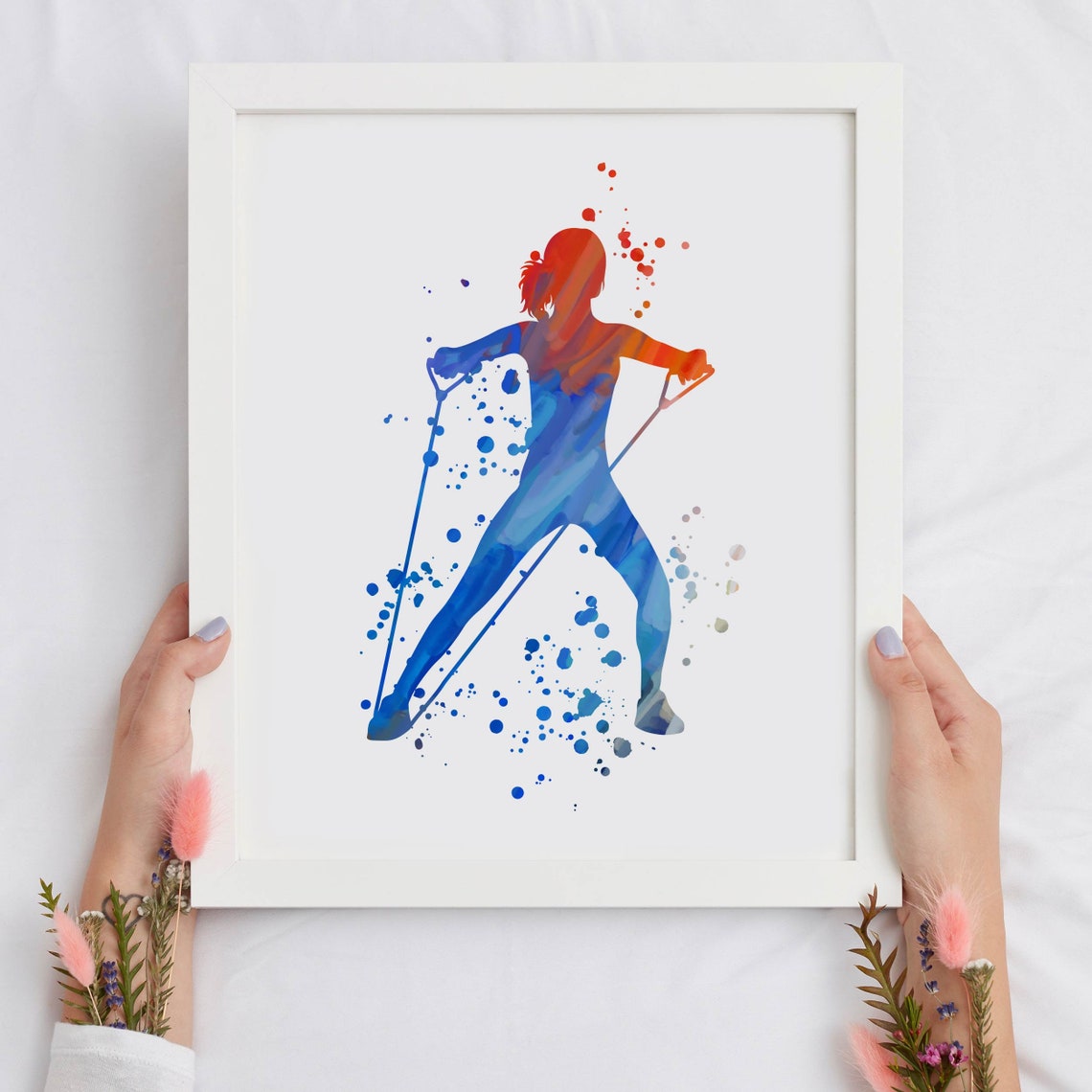 Fitness Prints Fitness Girl Exercise Sports Wall Decor Fit - Etsy