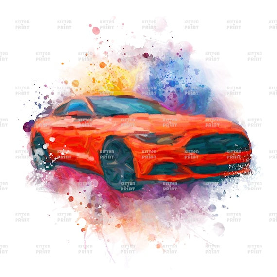 Sports Car Paintings