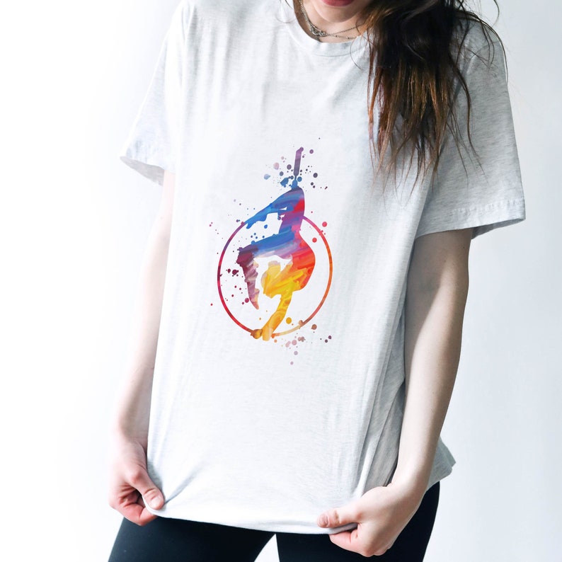 Aerial Hoop Print Lyra Hoop Art Aerial Acrobat Dance Studio - Etsy