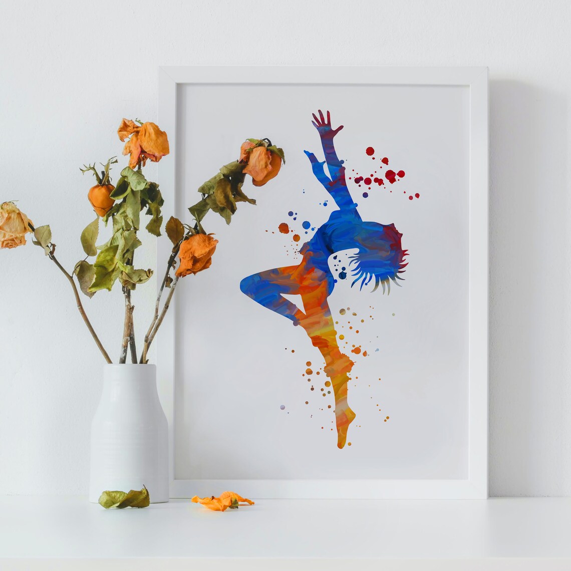 Dancing Girl Print Dance Girl Download Dance Studio Decor - Etsy