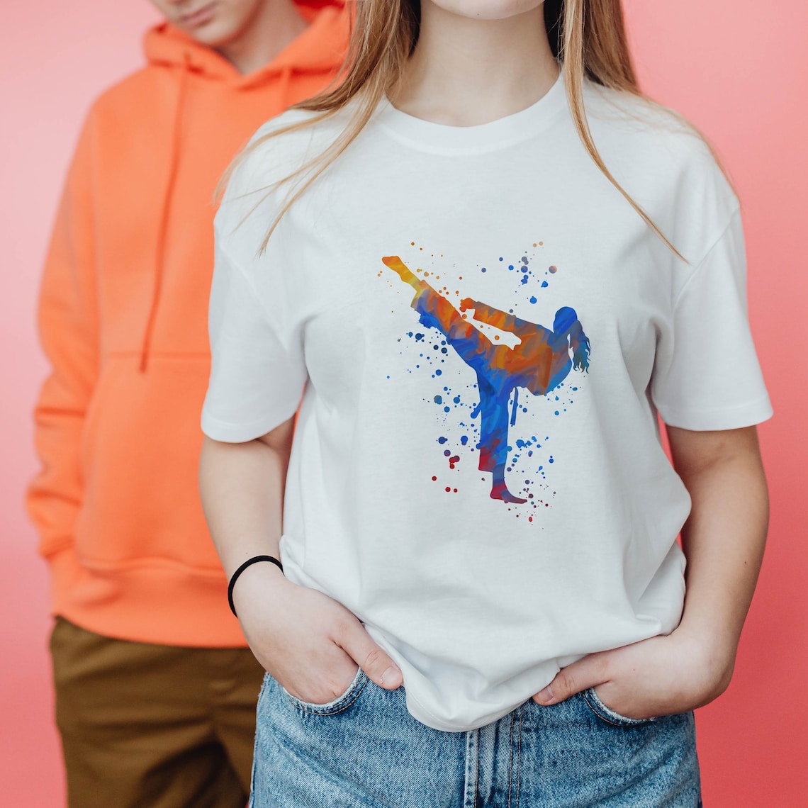 Girl Karate Print Taekwondo Prints Karate Gift Girl Karate - Etsy