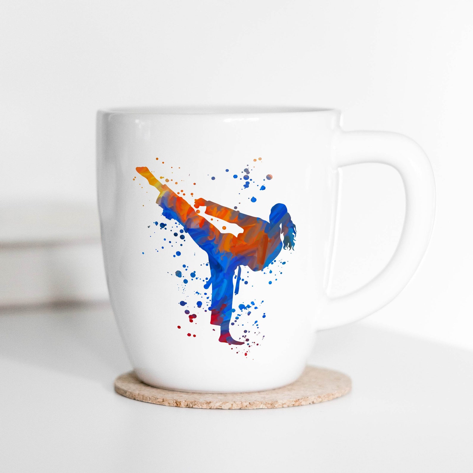 Girl Karate Print Taekwondo Prints Karate Gift Girl Karate - Etsy