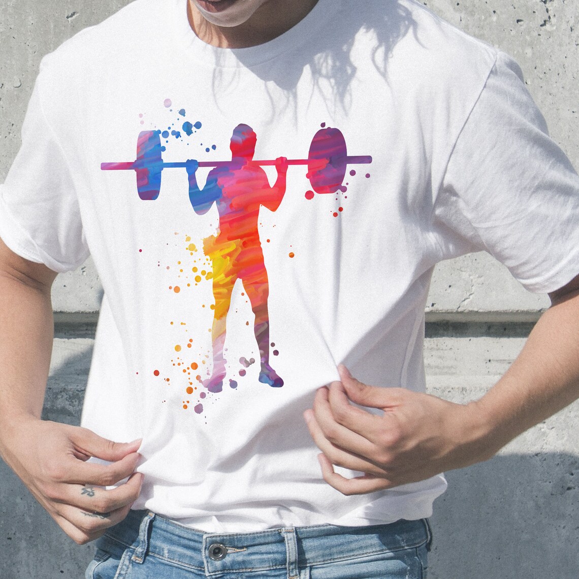 Deadlifter Poster Weightlifting Art Home Gym Art Print | Etsy