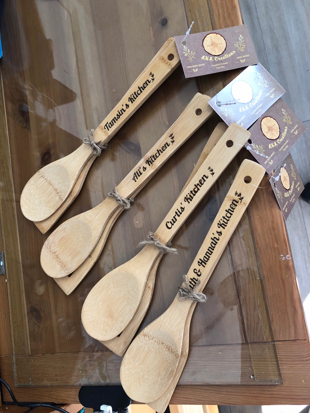 Personalized Wooden Spoon/kitchen Decor/personalized Cookware/baker ...