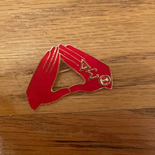 Delta Sigma Theta Sorority Pin Delta Sigma Theta Brooch DST - Etsy
