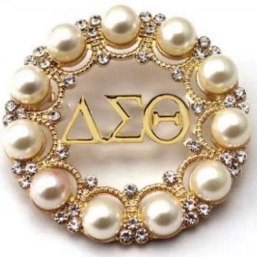 Delta Sigma Theta Sorority Pin Delta Elephant Brooch DST - Etsy