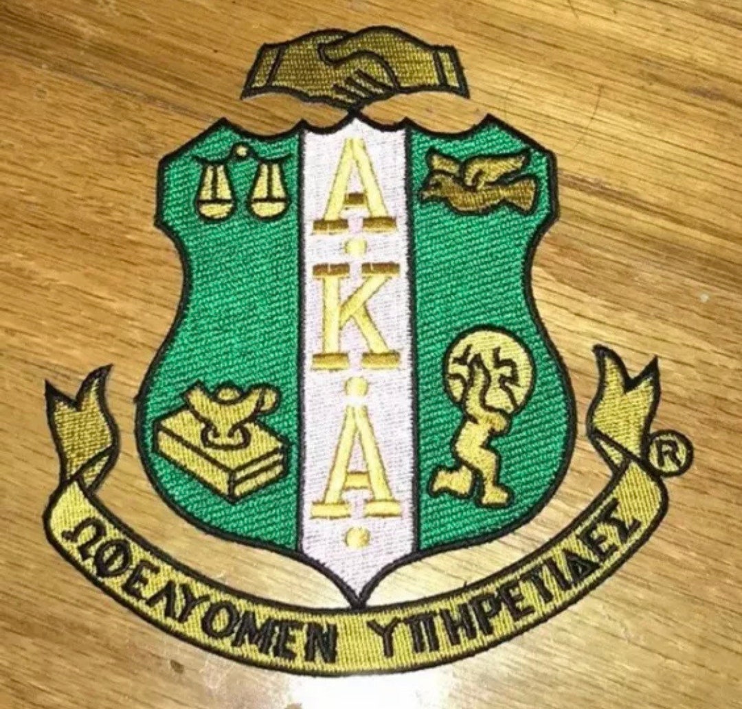 5 or 10 Inch Iron on Sew on Greek Patch Shield - Etsy