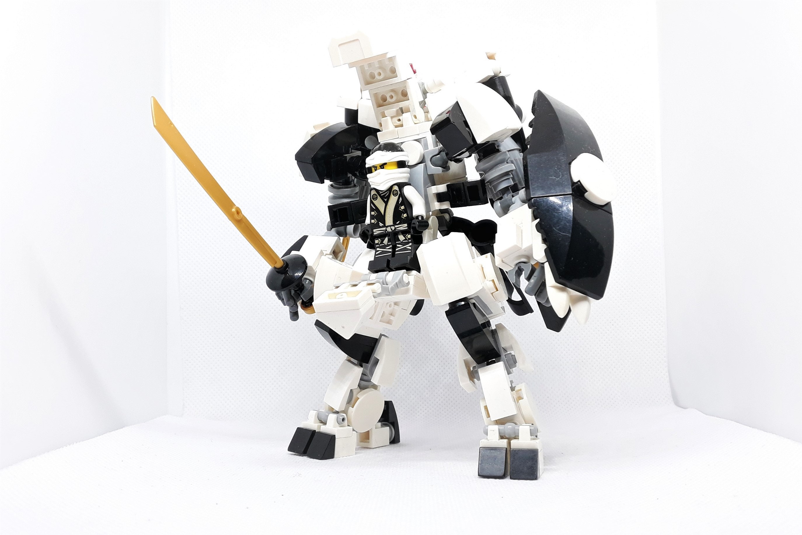 Custom Lego MOC Mech. Zane Battle Mech Suit. PDF Manual | Etsy