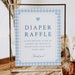 Diaper Raffle Sign Baby Shower Activity | Diaper Raffle Kit for Baby ...
