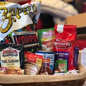 New Orleans Gift Basket: Louisiana Themed NOLA Care Package - Etsy