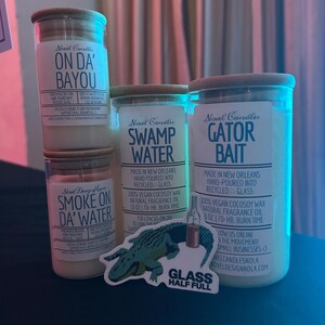 SWAMP WATER | Scented Candle | Sugarcane, Musk, Rain & Cypress ...