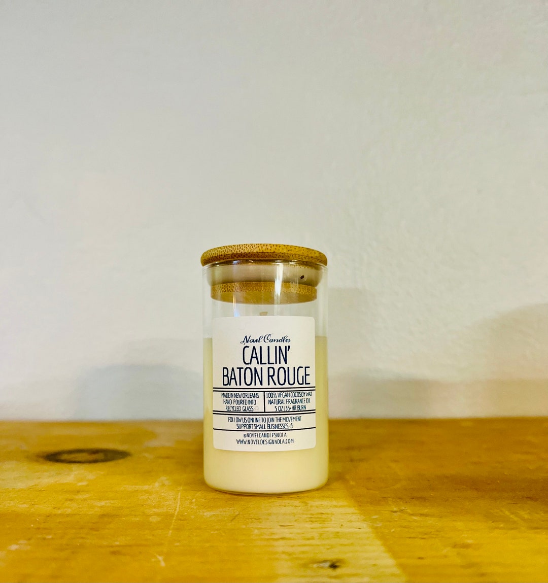 CALLIN’ BATON ROUGE Smoky Sweet Citrus Scented Candle Hand-poured in ...