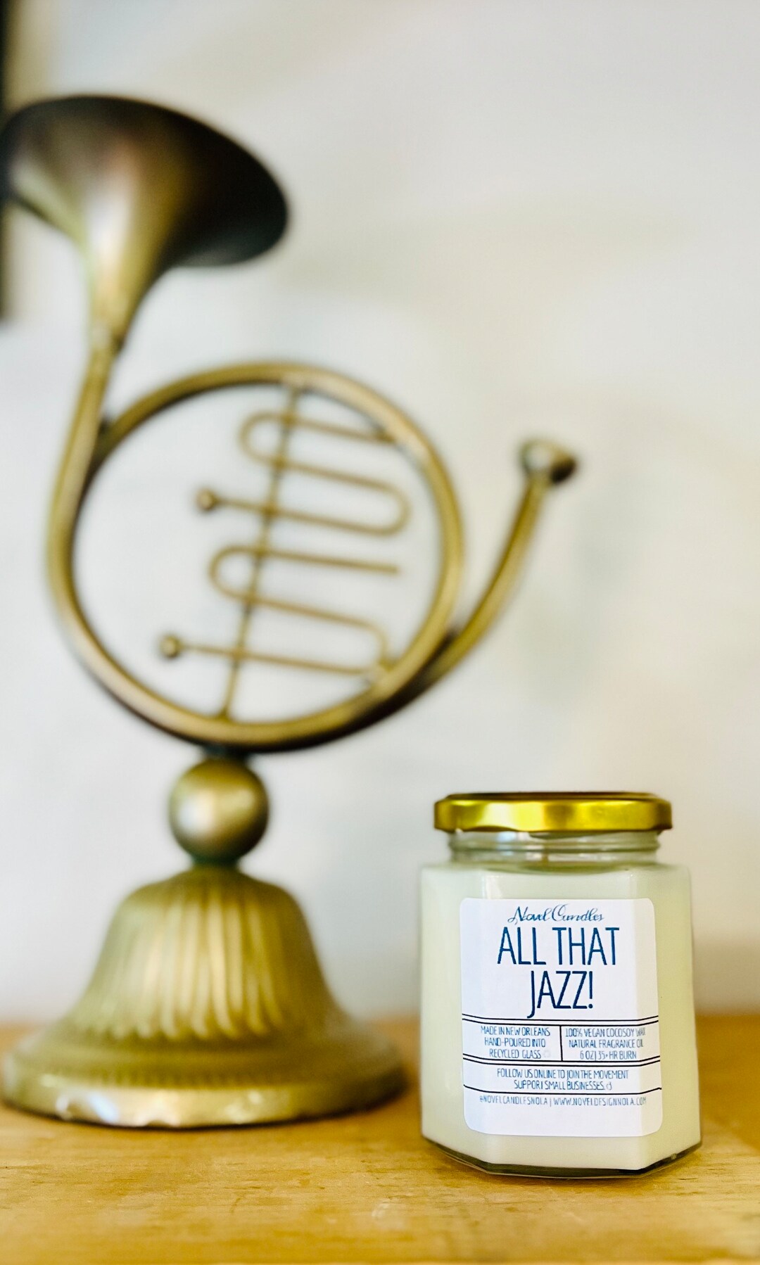 ALL THAT JAZZ Spicy Dark Chocolate Strawberry Scented Candle Dessert ...