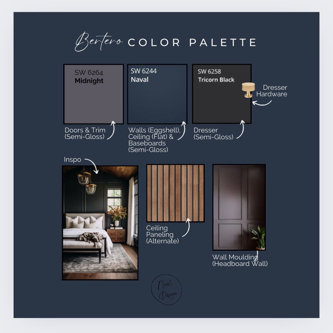 PAINT COLOR SELECTION Professional Interior Design E-design Services ...