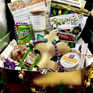 MARDI GRAS Survival Kit | Gift Basket | Handmade in New Orleans ...