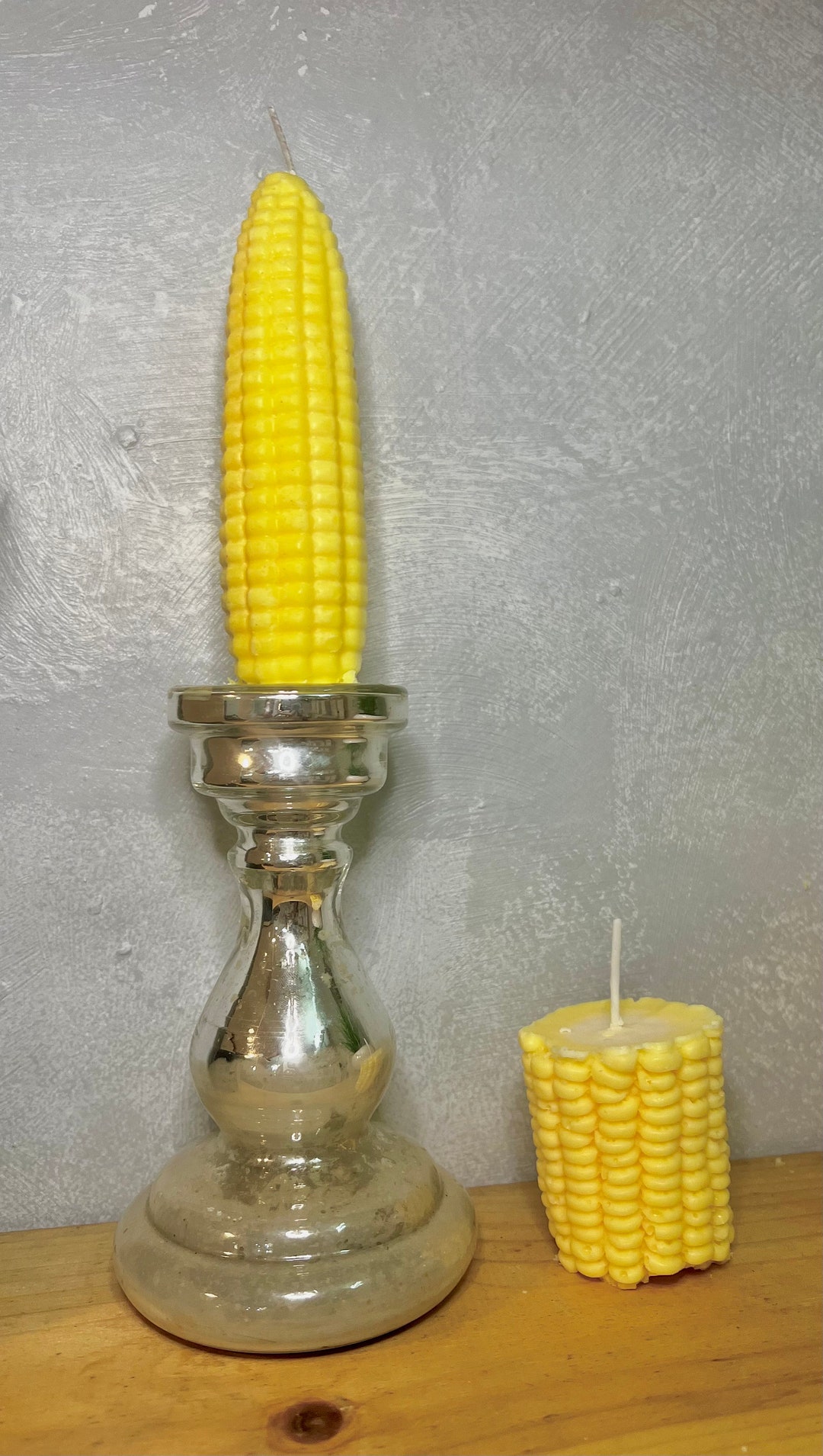 CORN CANDLE | Taper Candle | Pillar Candle | Shimmering Candle ...