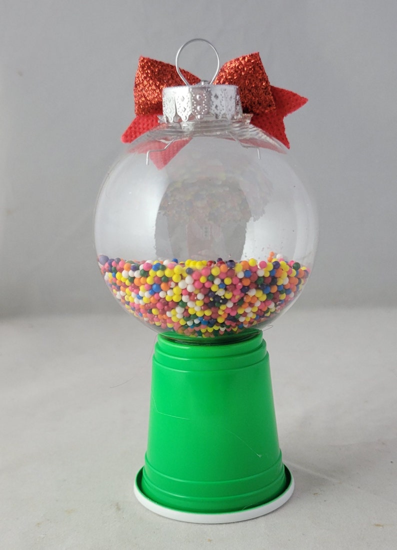 Gumball Machine Christmas Tree Ornaments - Etsy
