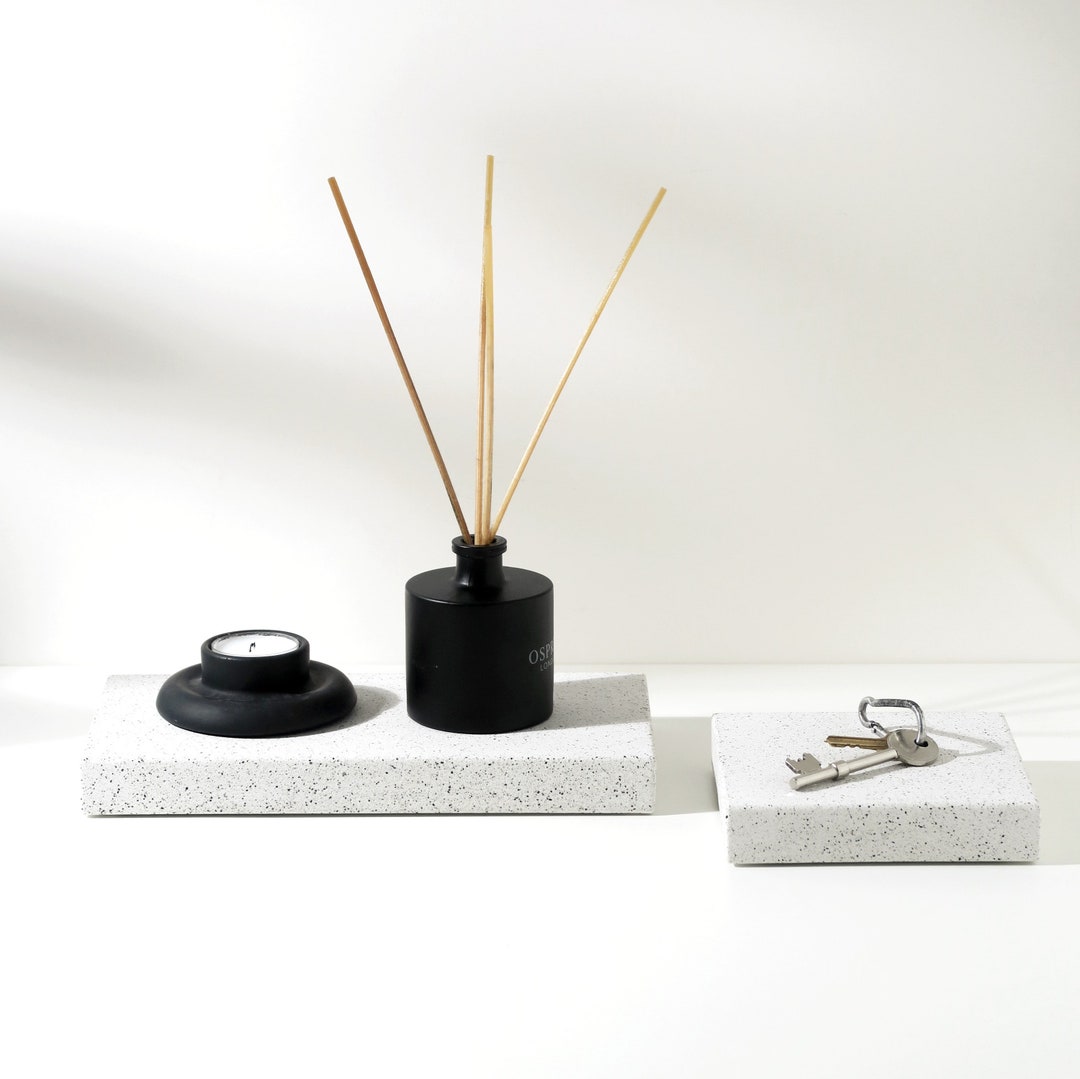 Chunky Concrete Trays Rectangle Concrete Tray Display Tray - Etsy