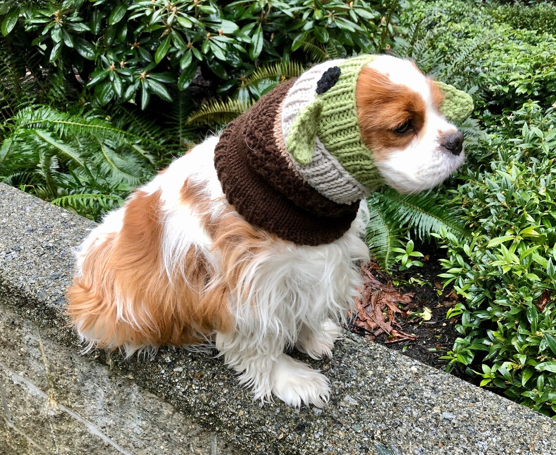 Baby Yoda Snood Cavalier Spaniel Snood Cocker English Toy - Etsy