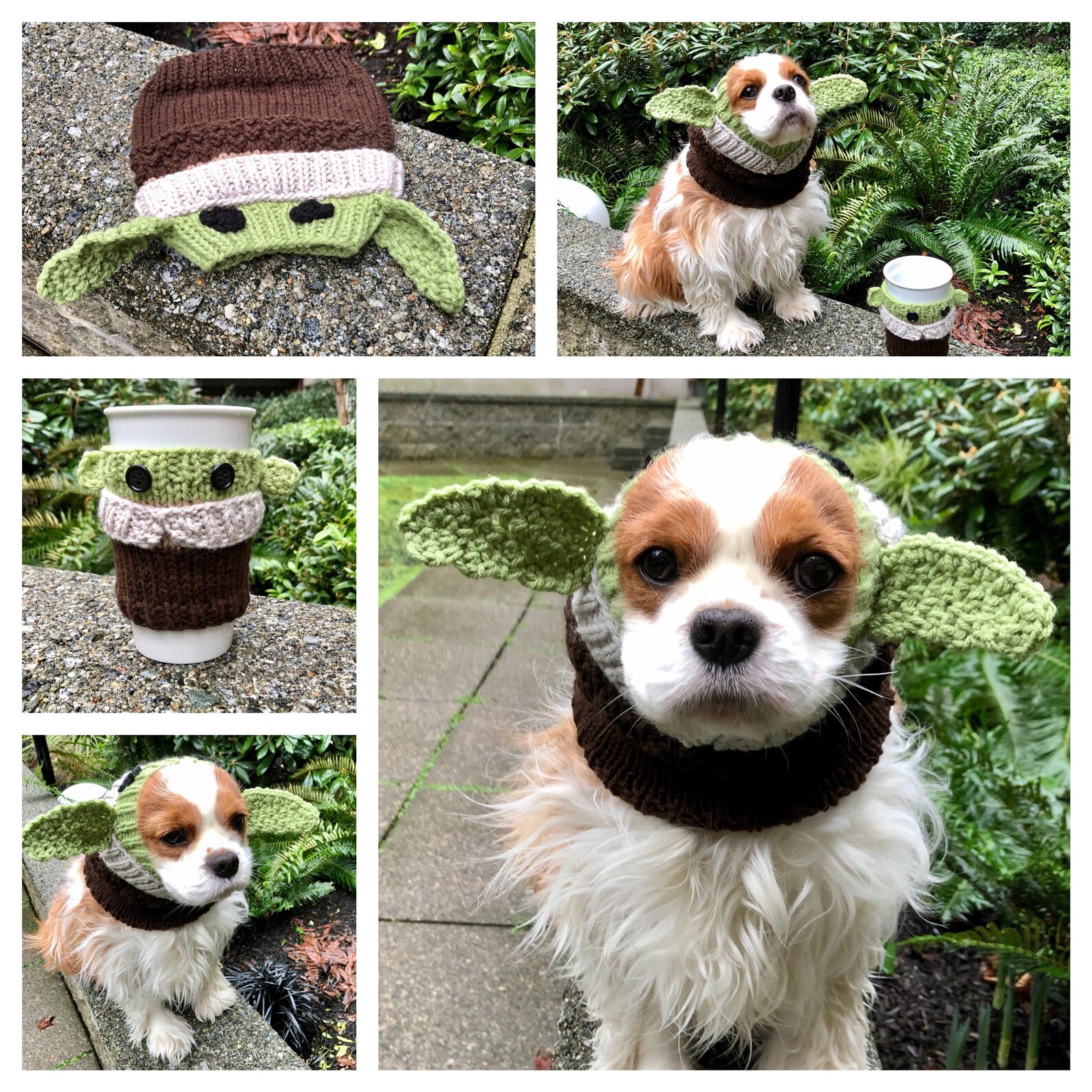 Baby Yoda Snood Cavalier Spaniel Snood Cocker English Toy - Etsy