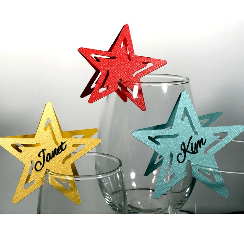 Star Place Cards - Etsy
