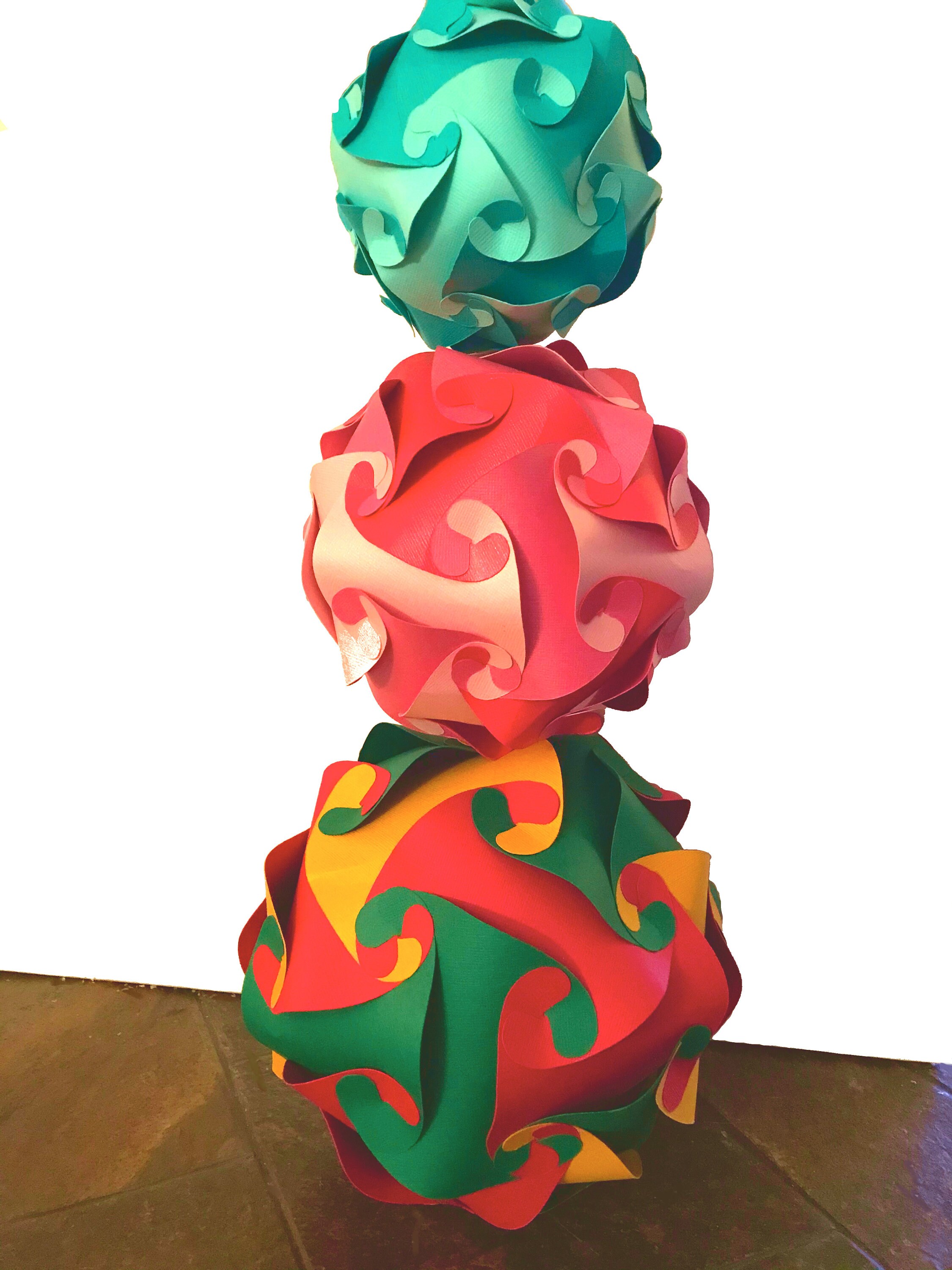 Colorful Sphere, Spherical, Orb, Ball Decorations for Holiday or Every ...