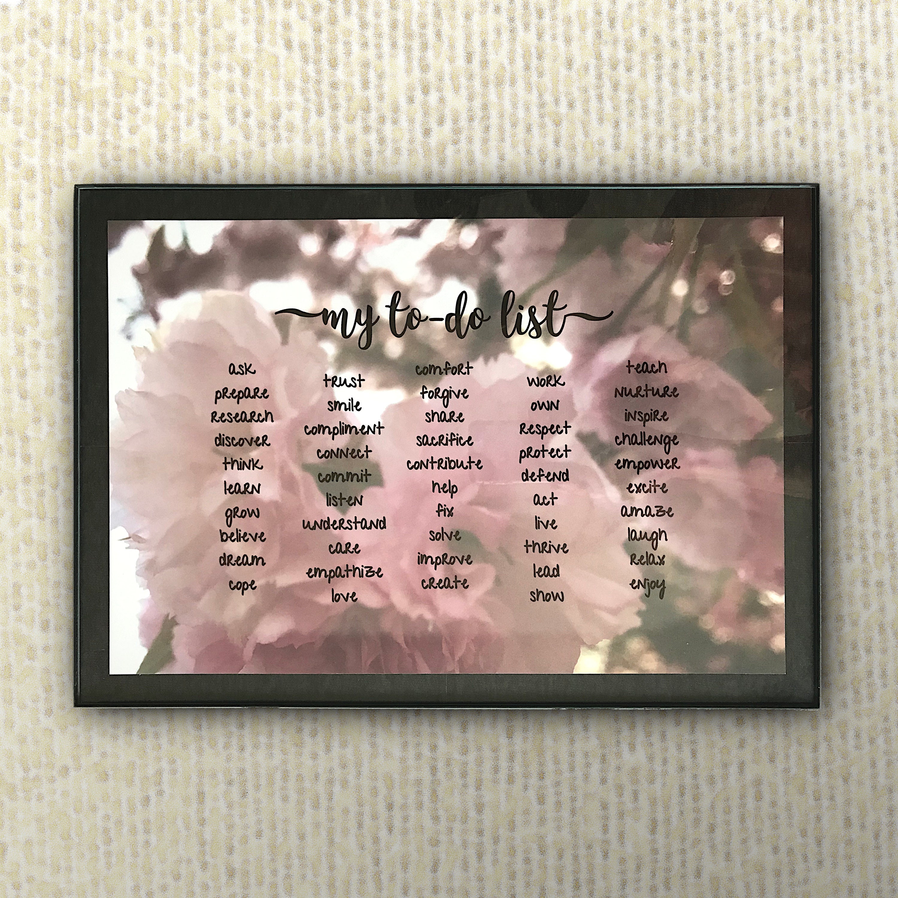 Inspirational Quote, High Resolution Wall Poster, Wall Print, Wall Art ...
