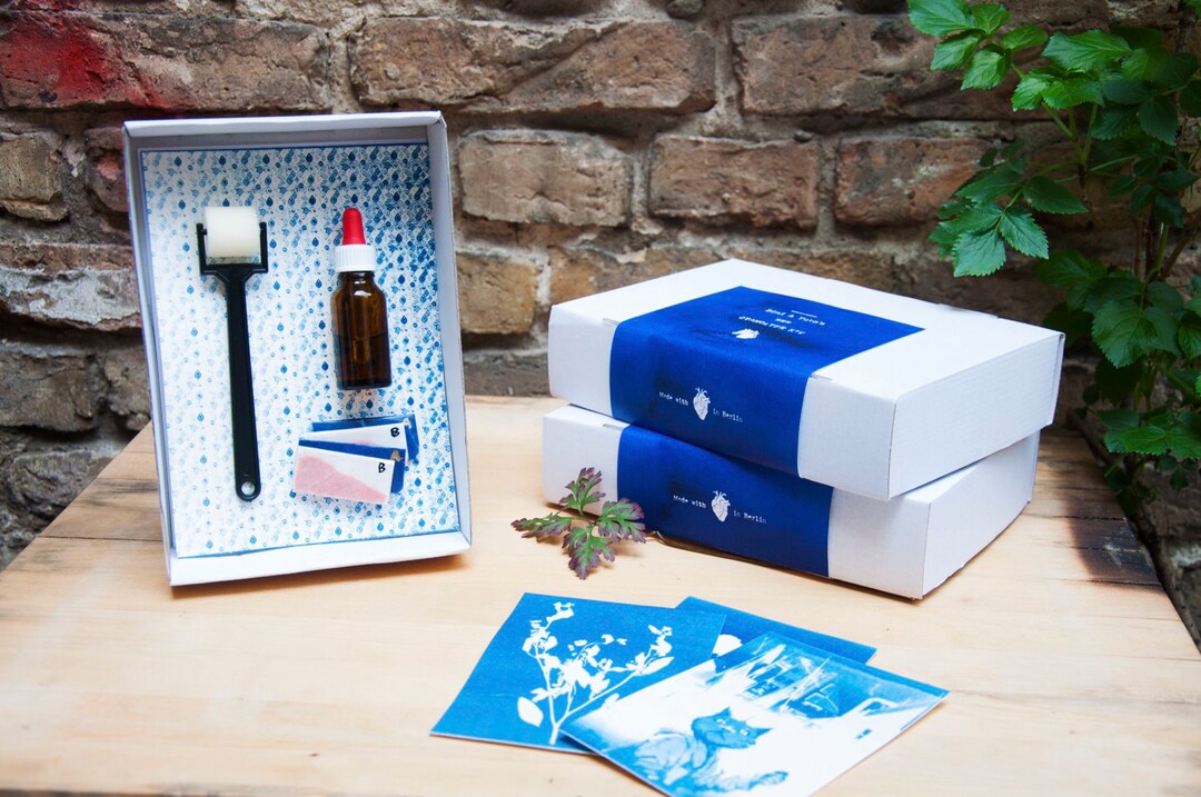 Cyanotype Kit A Simple Blueprint Starter Kit for Your At-home DIY ...
