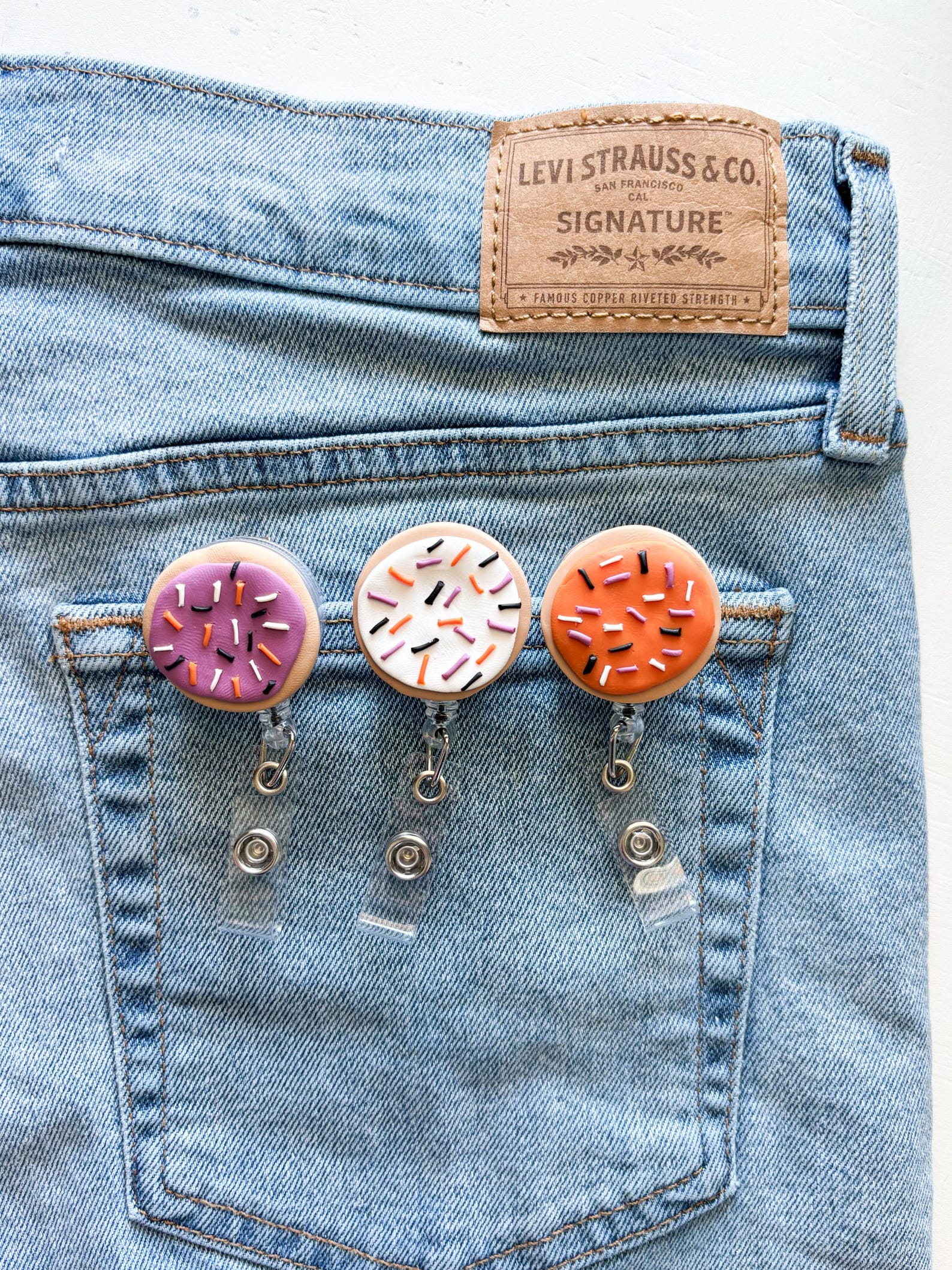 Fun Badge Reels, Snack Themed Badge Reels, Handmade Badge Reels - Etsy