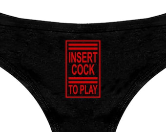 Gamer Thong Video Game Arcade Underwear Slutty Nerdy Gift - Etsy