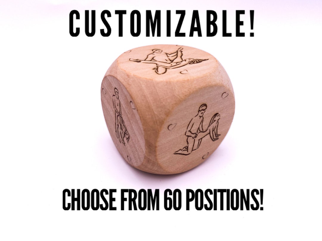 Sex Game Custom Position Dice Anniversary Gift Personalized Honeymoon ...