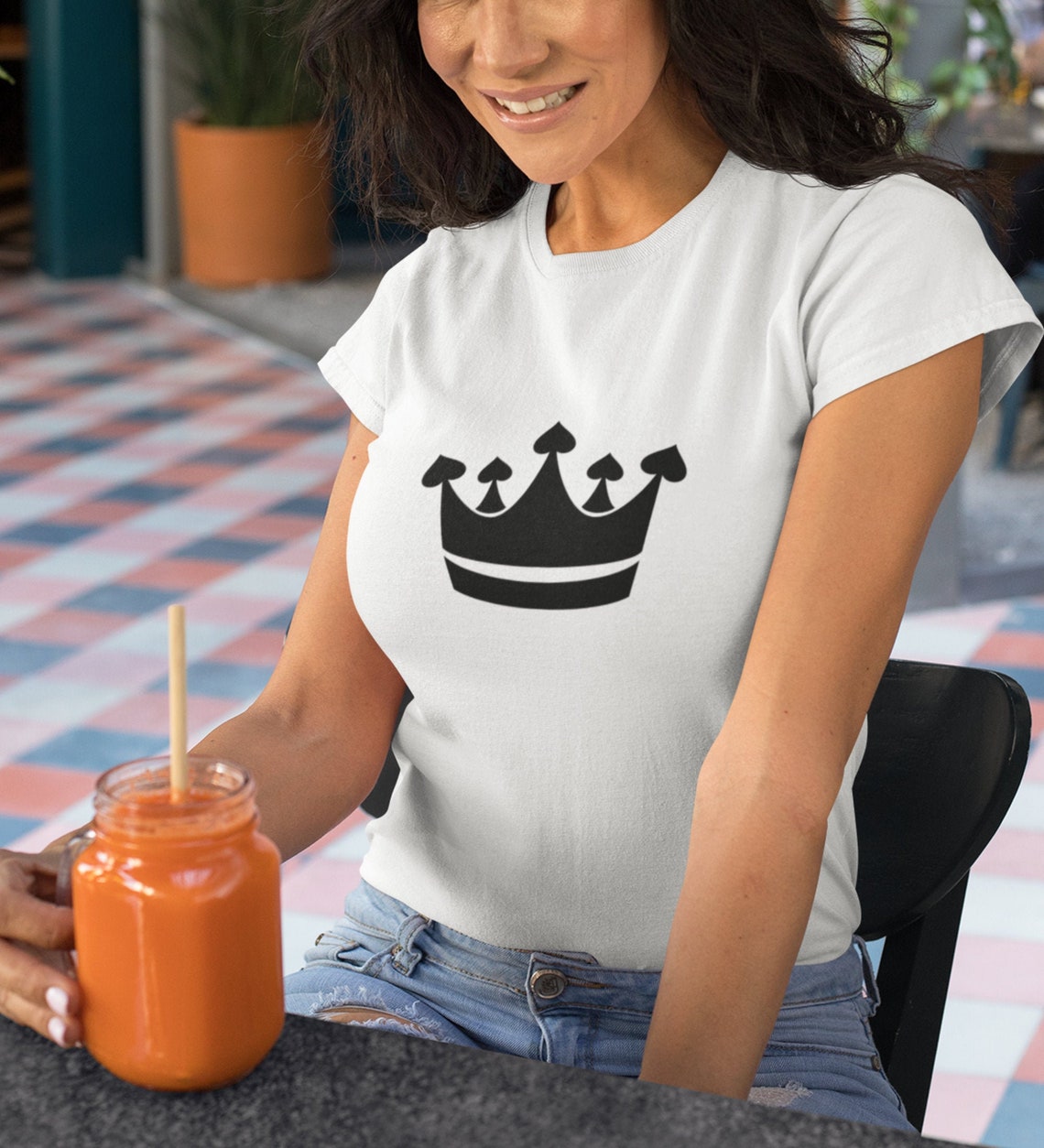 Queen Of Spades Hotwife Shirt Bbc Qos Subtle Crown T Shirt Etsy