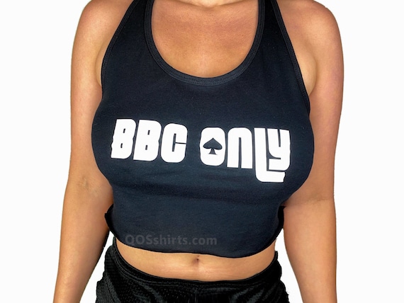 Queen Of Spades Hotwife Shirt Crop Tank Top Qos Bbc Clothing Etsy