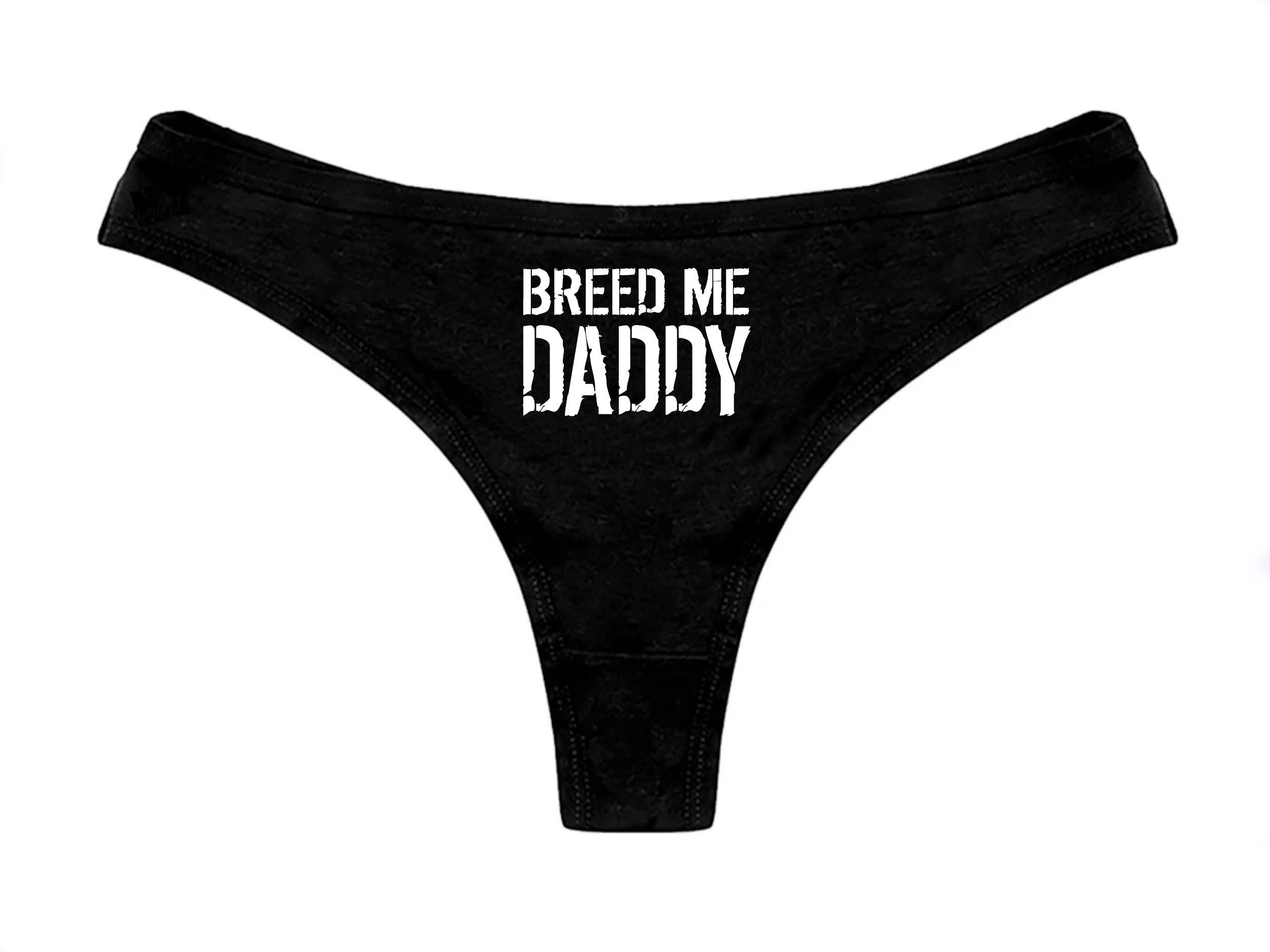 Ddlg Daddy Kink Panties Thong Underwear Bdsm Lingerie Breed Etsy