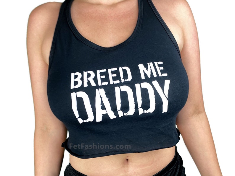 Daddy Kink DDLG Shirt Crop Top Submissive Lingerie Breed Me | Etsy