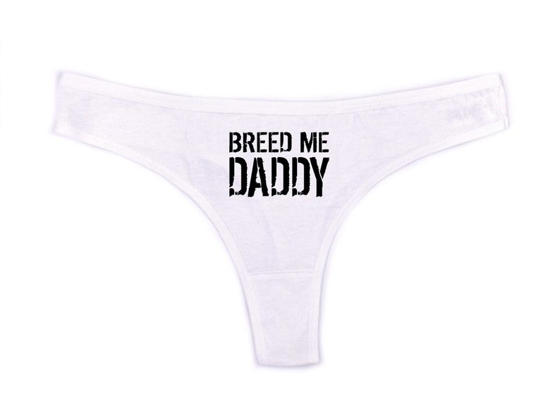 Ddlg Daddy Kink Panties Thong Underwear Bdsm Lingerie Breed Etsy