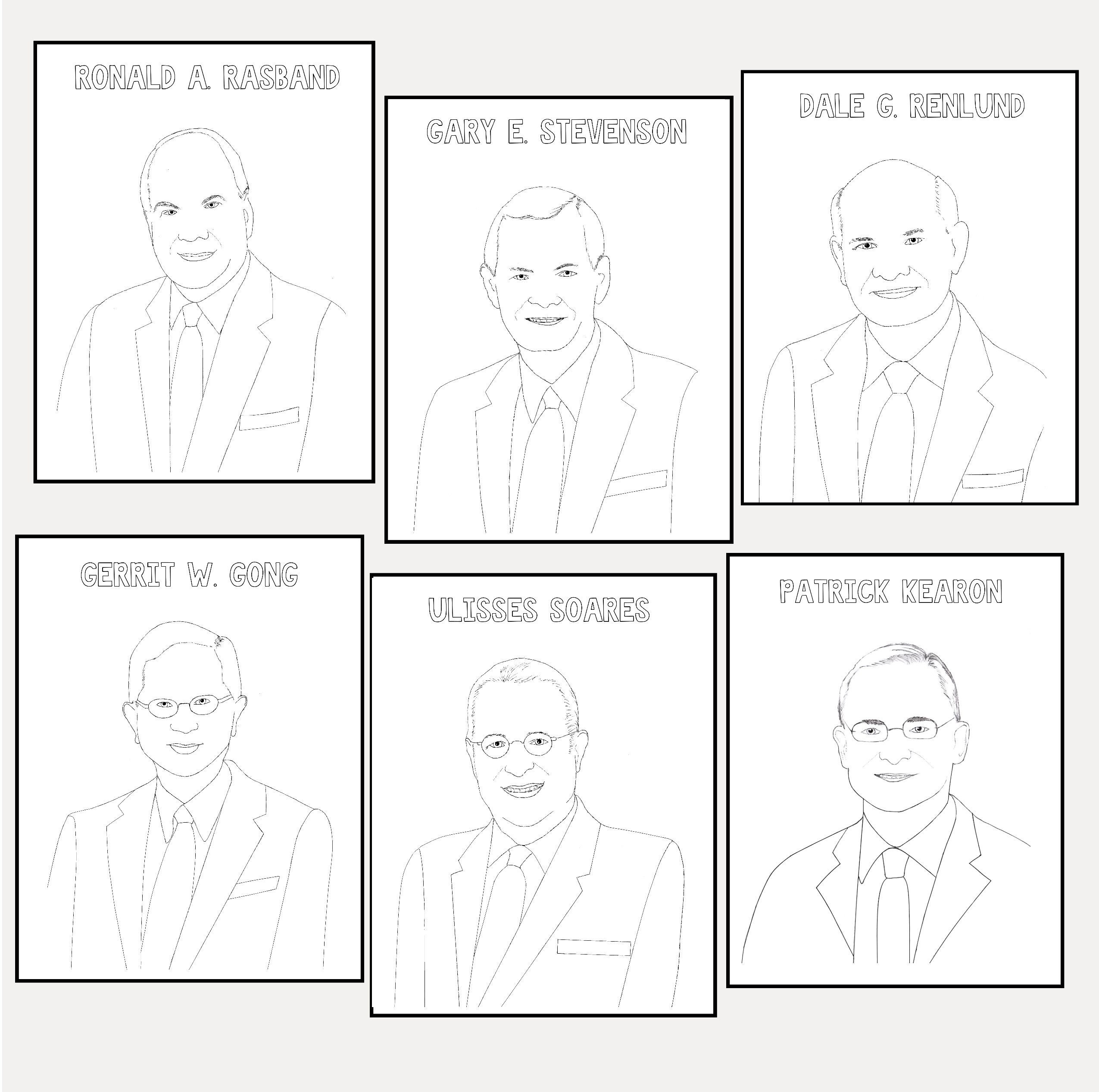 LDS General Conference Packet: Kids Coloring Book & Activities (PDF) - Etsy