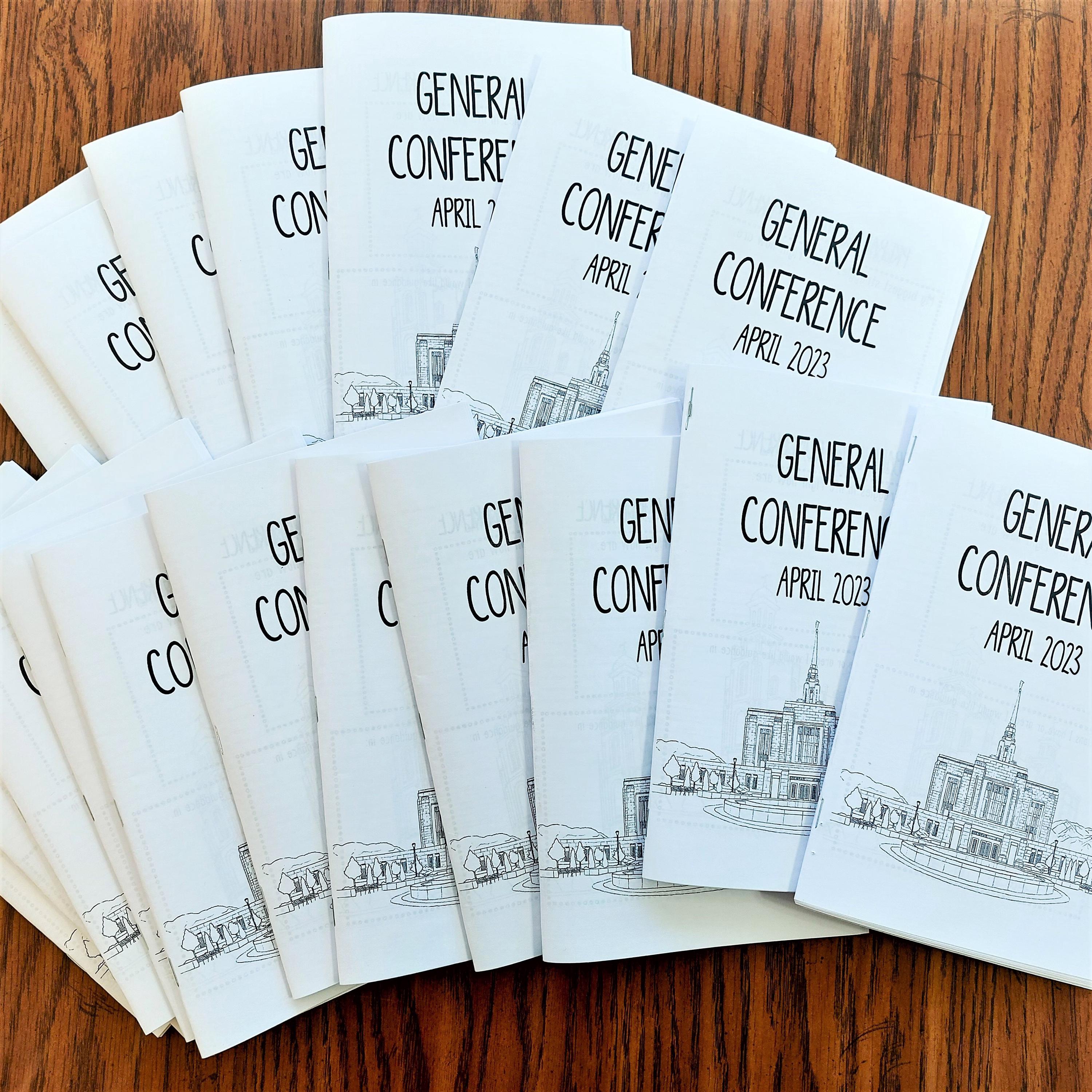 General Conference Booklets for Youth Groups | LDS General Conference ...