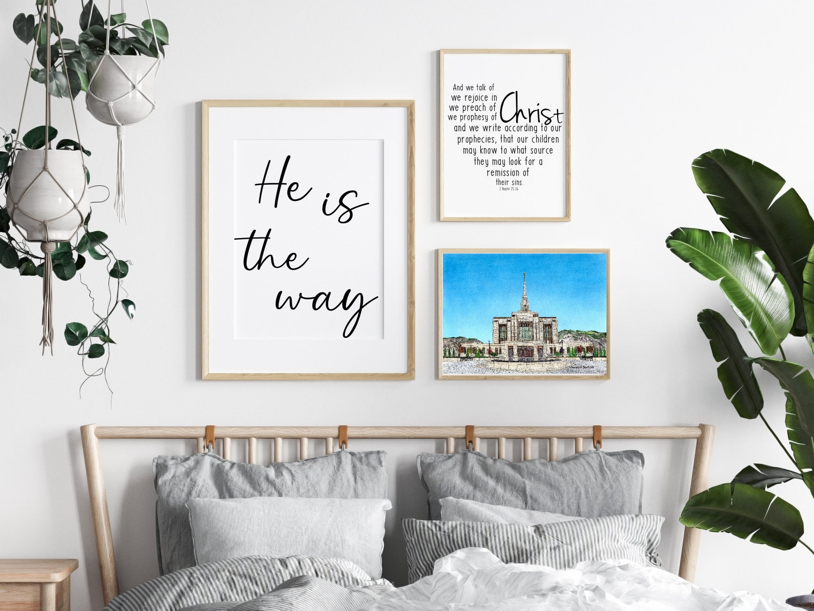 LDS Printable, Book of Mormon Scripture Cards, We Talk of Christ ...