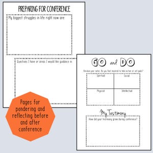 General Conference Booklets for Youth Groups | LDS General Conference ...