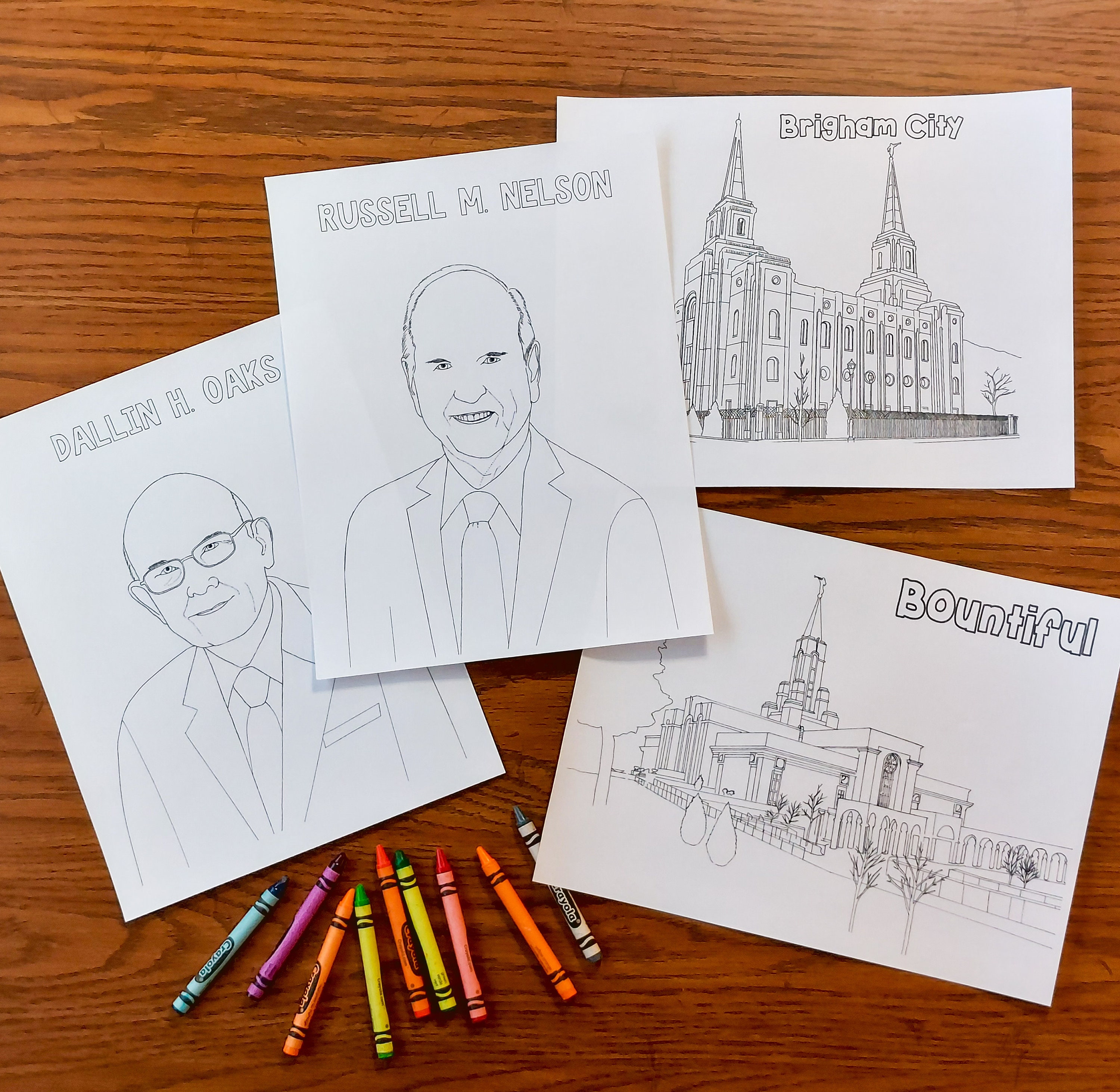 LDS General Conference Packet: Kids Coloring Book & Activities (PDF) - Etsy