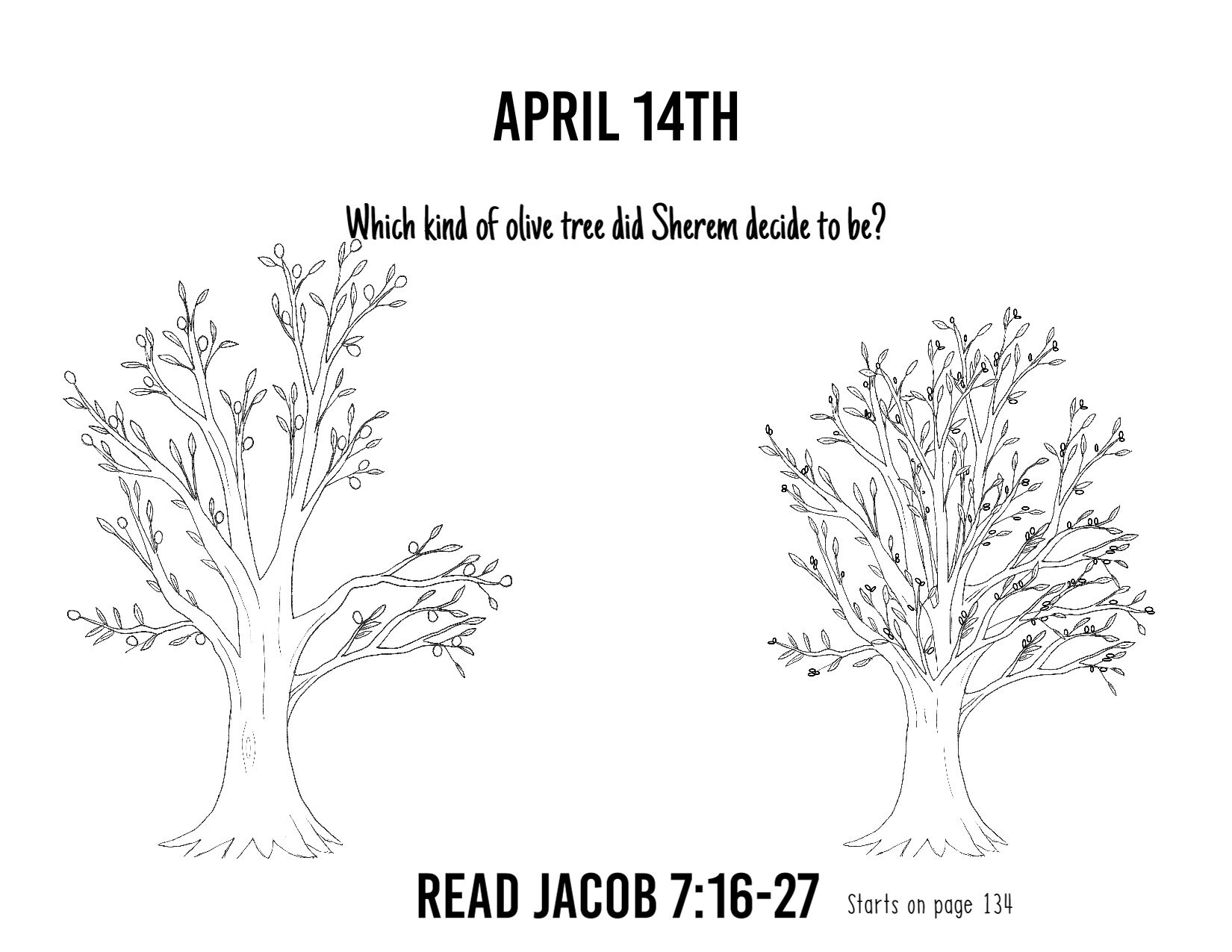 2nd Quarter- Come Follow Me 2024 Daily Flip Calendar for Kids and Teens ...