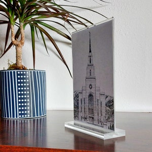 LDS Layton Temple | 5x7 Framed LDS Primary Gift | Latter-day Saints ...