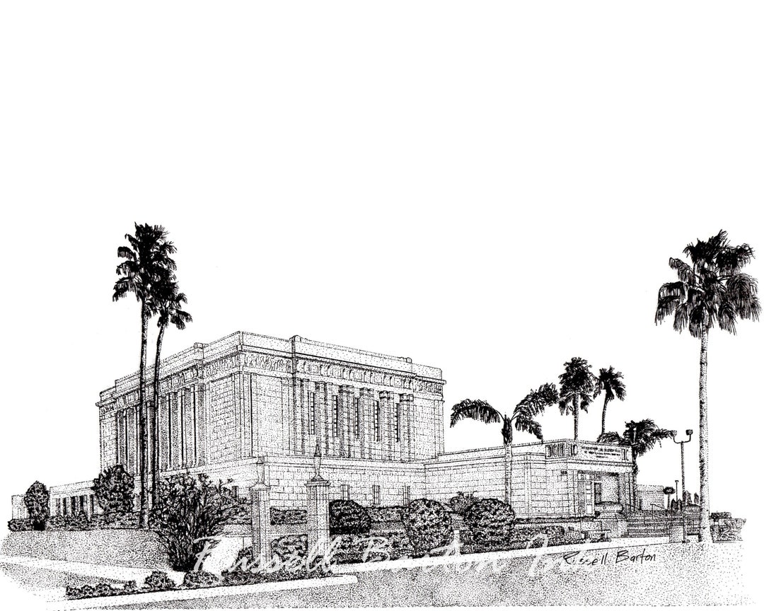 LDS Mesa Temple Digital Download - Etsy