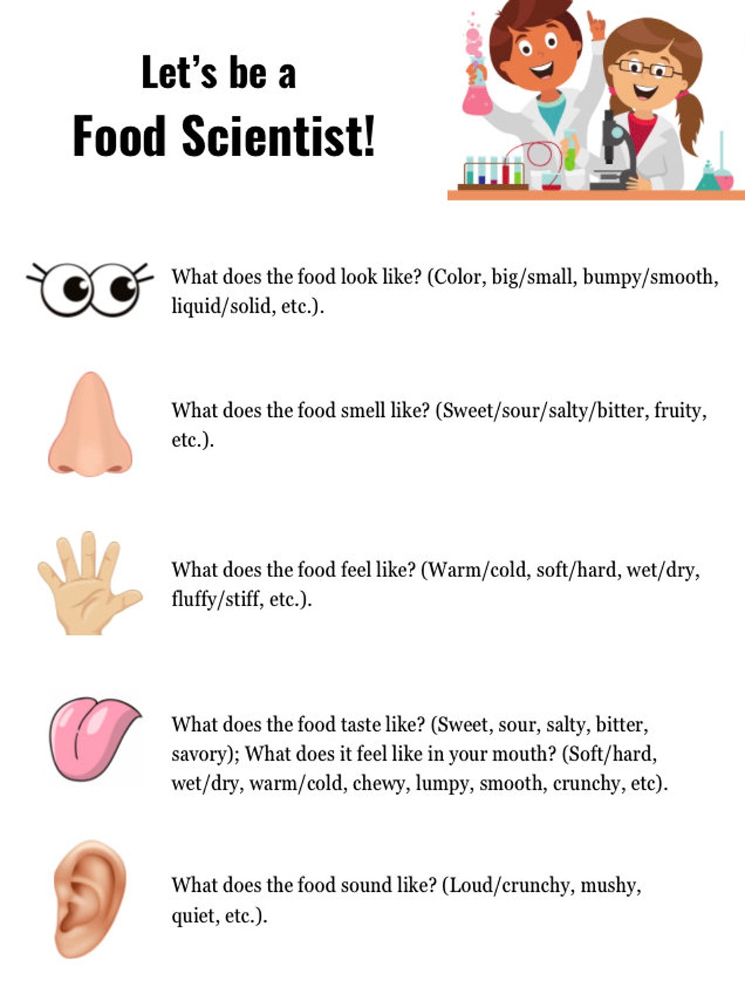 Picky Eater Resource Bundle / Sensory-based Feeding Approach - Etsy