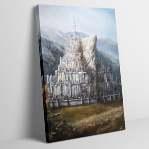 Middle Earth Triptych print - Etsy