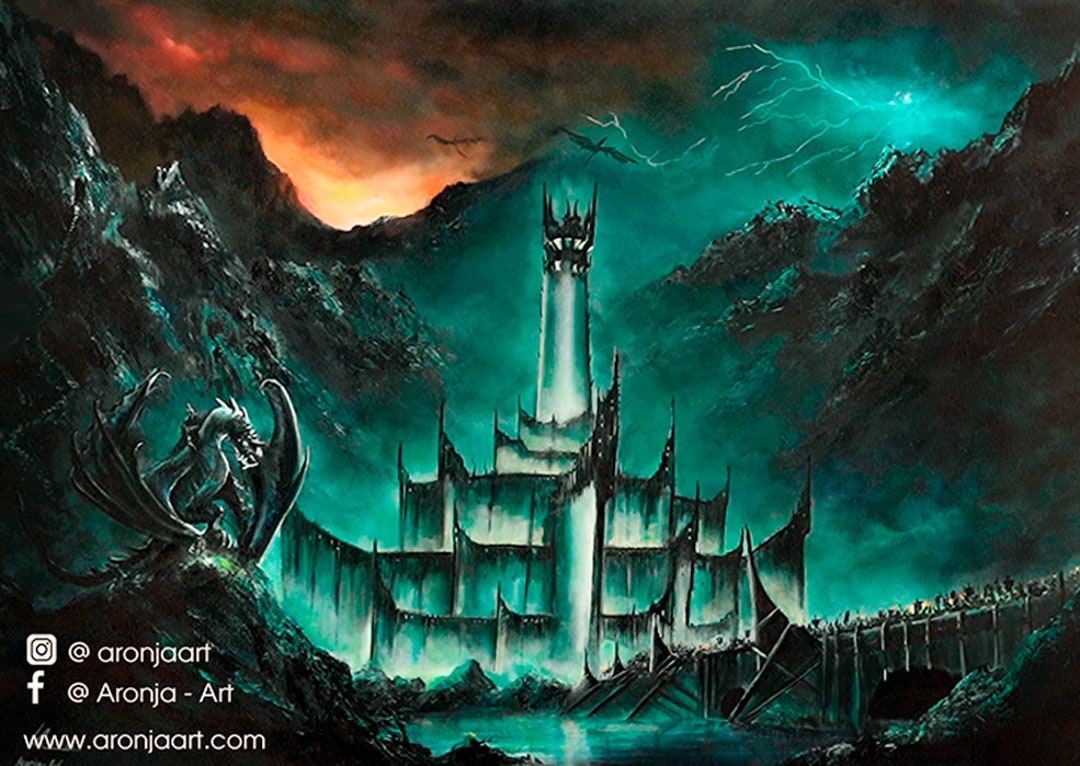 Minas Morgul Print - Etsy