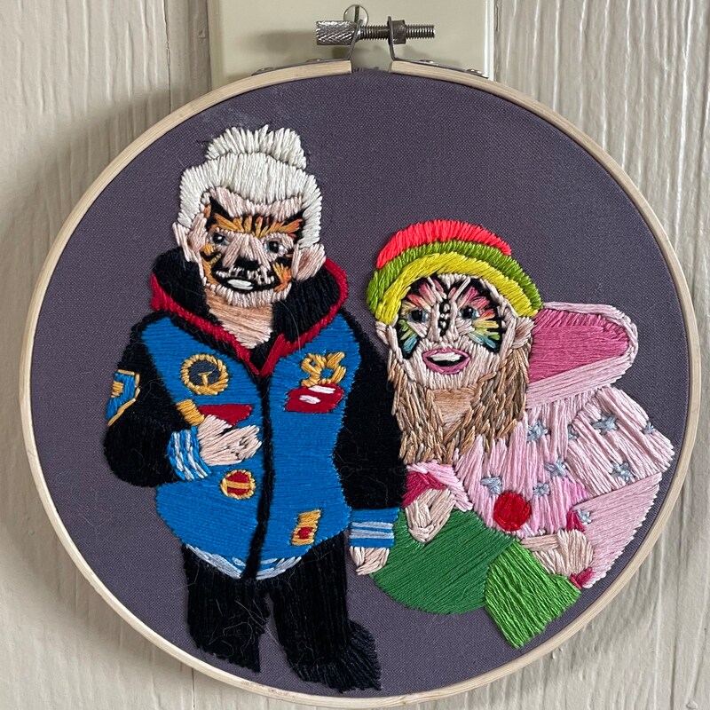 Portrait Embroidery - Etsy