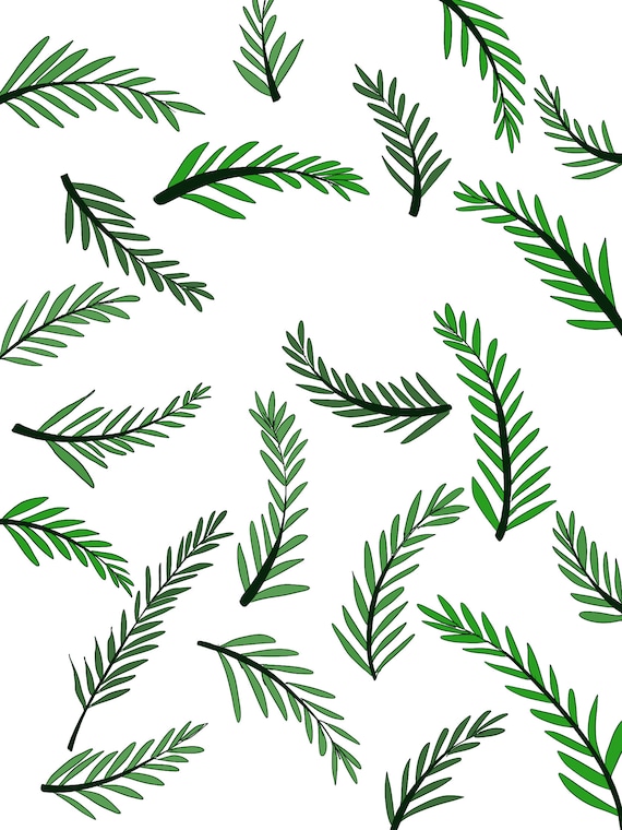 Leaf Bullet Journal Cover Page - Etsy