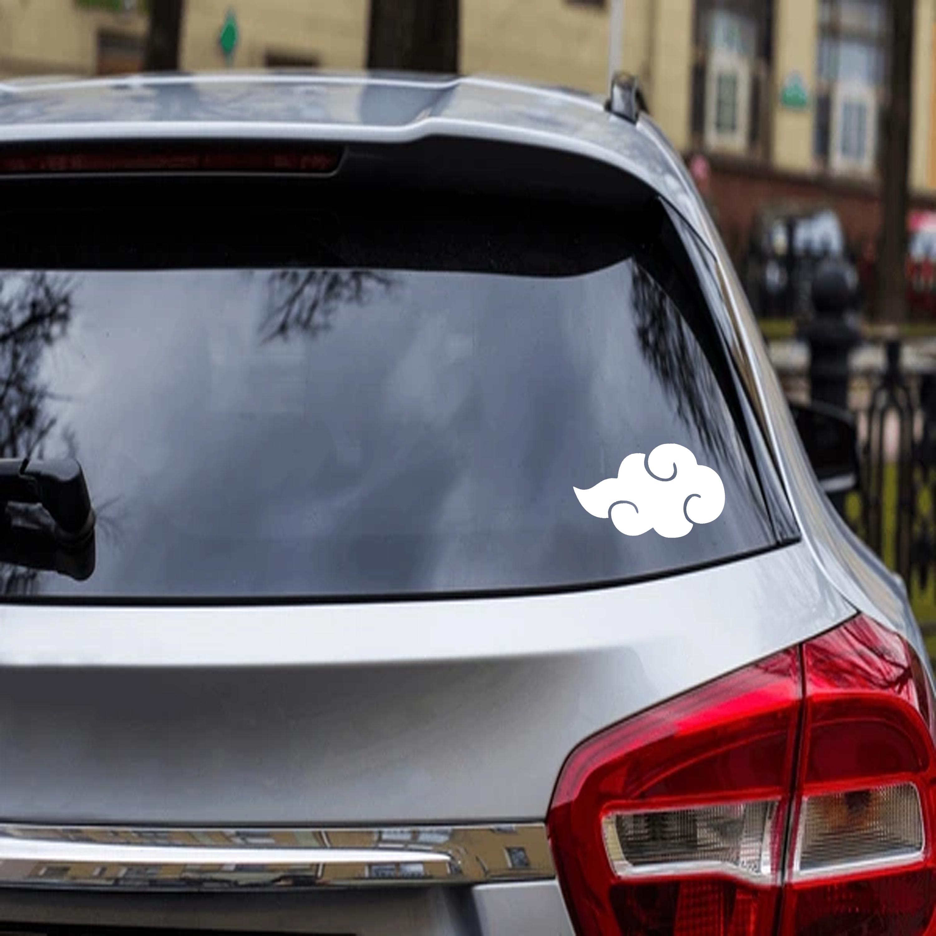 Akatsuki Car Decal, Naruto Decal, Vinyl Sticker, Naruto Akatsuki Decal ...